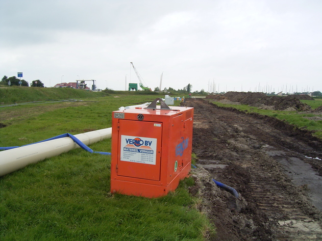 4" Bronneringspomp 30 m³ | Diesel | Supergeluidgedempt